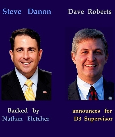 District 3 Supervisor - Fletcher endorses Steve Danon (R), while Solana ...