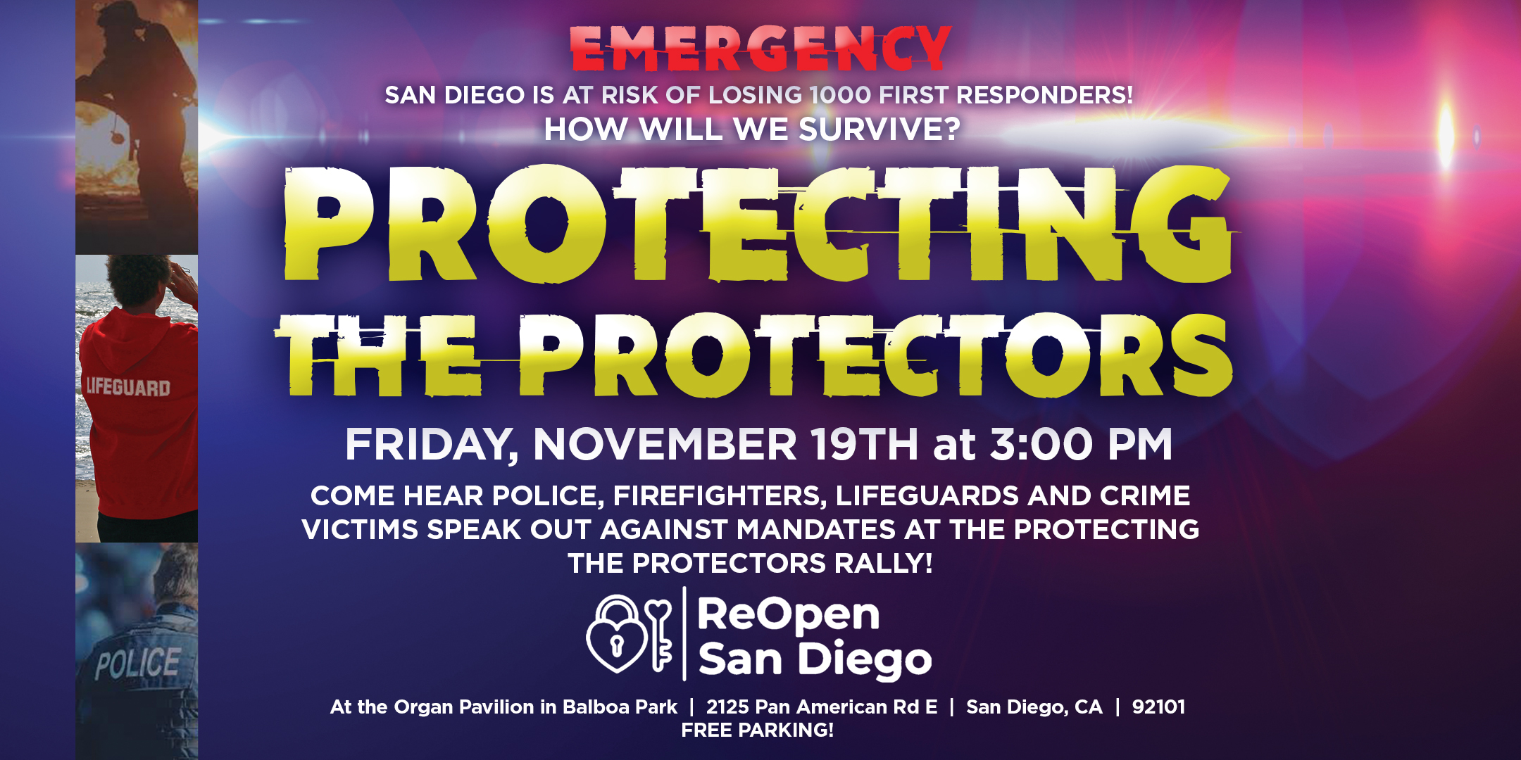 9-1-1 Emergency in San Diego: Protect the Protectors - SD Rostra